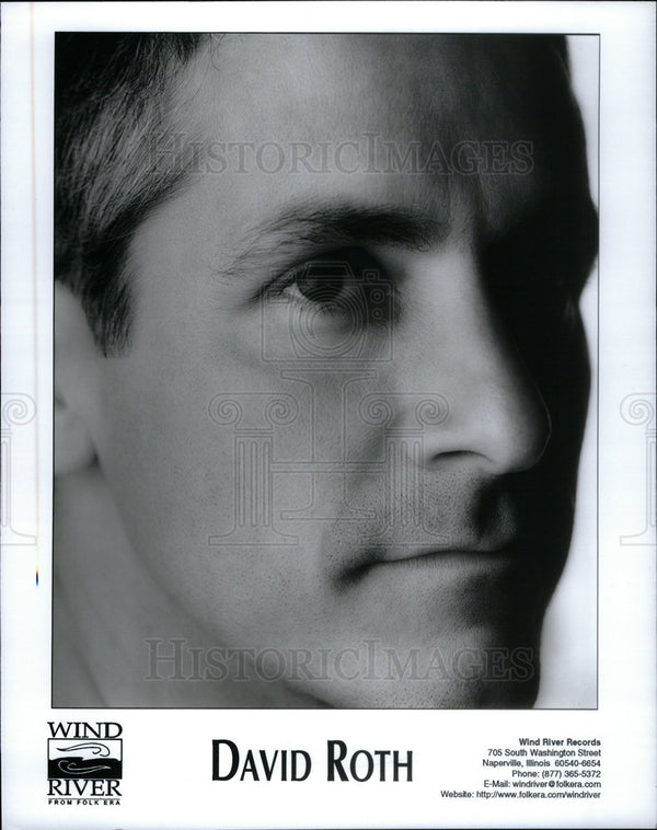 David Lee Roth Metal Singers Parader radio - Historic Images