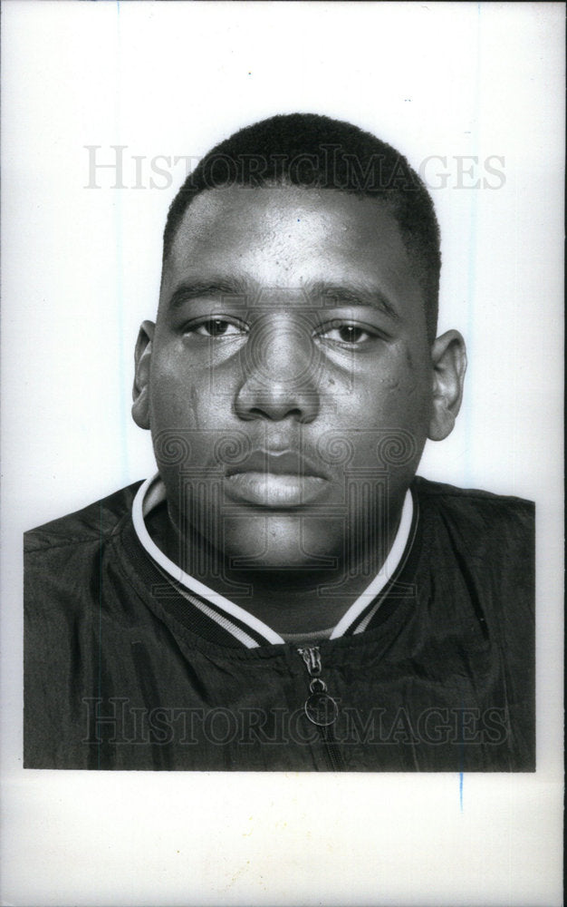 1990 Derrell Coleman football Chadsey - Historic Images
