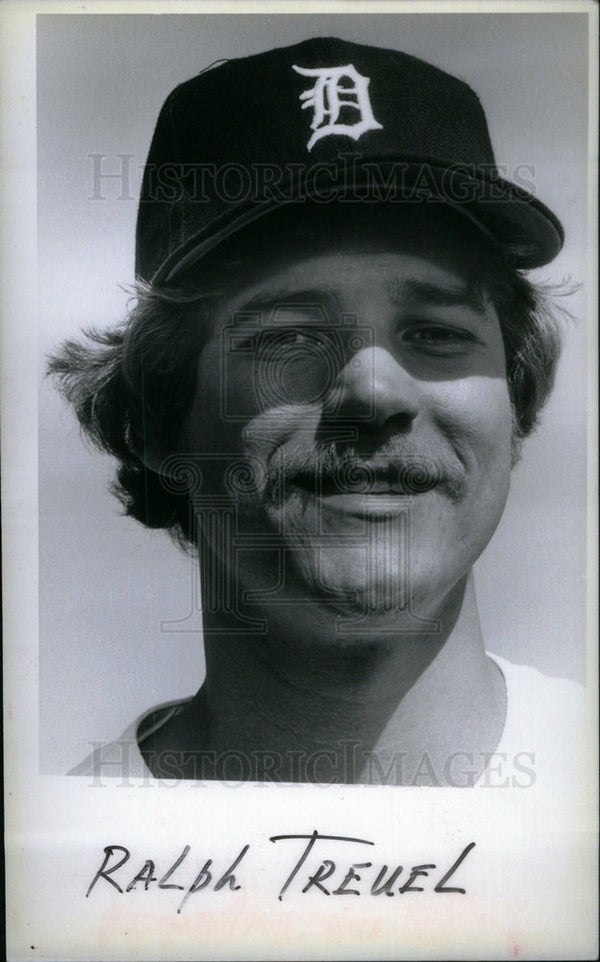 Press Photo Ralph Treuel Detroit Tigers - RRX39969 - Historic Images