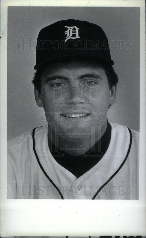 1986 Ralph David Engle Detroit Tigers MLB - Historic Images