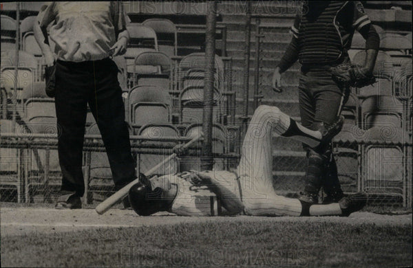 1972 Baseball Player Gene Locklear Decked - Historic Images