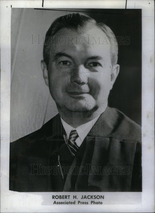1946 Justice Robert Jackson Bitter Blasted - Historic Images