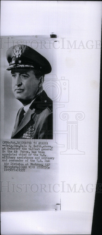 1957 Smith General Brig Dale Smith - Historic Images