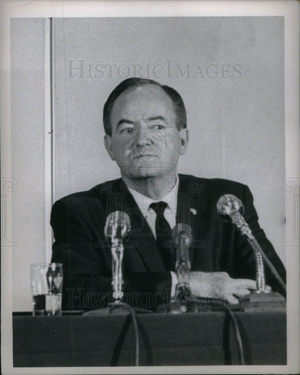 1964 Senator Vice President Humphrey Denver - Historic Images