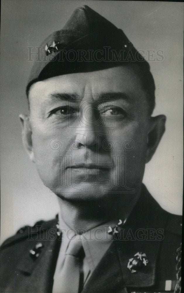 1945 Major General Clifton Gates Marine - Historic Images