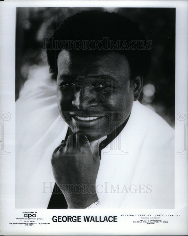1992 George Wallace actor comedian American - Historic Images