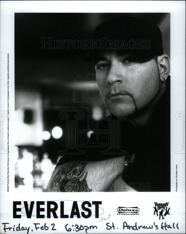 Undated Press Photo Everlast Entertainer - Historic Images