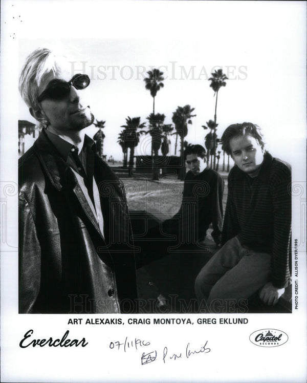 1996 Everclear American Rock Music Band - Historic Images