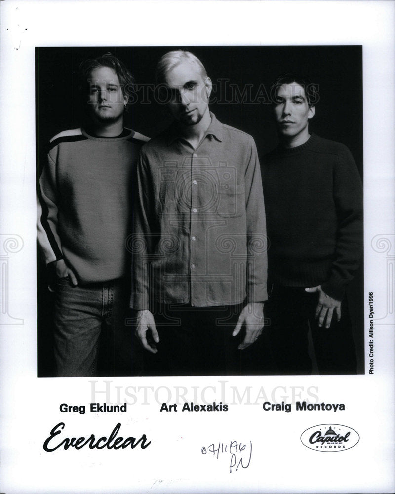 1996 Evaerclear Art Alexakis Craig Montoya - Historic Images