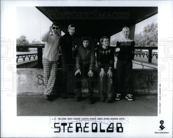 Tim Gane Mary Hansen Laetitia Sadier Simon - Historic Images