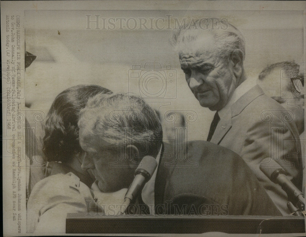 1968 Texas Governor John B. Connally - Historic Images