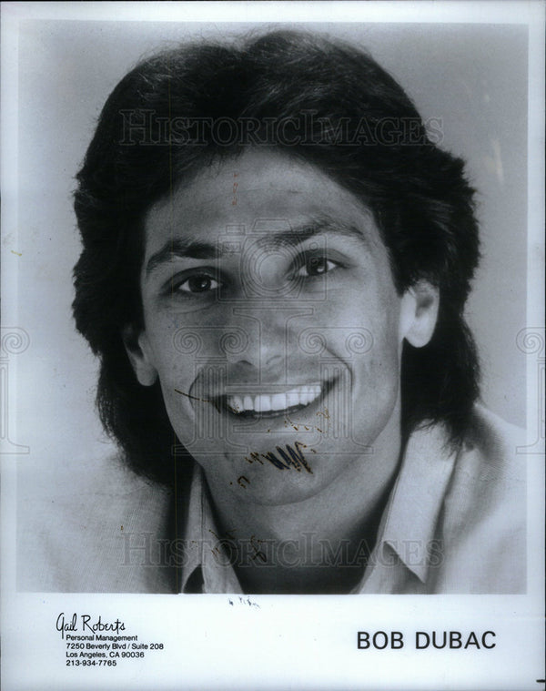 1981 Bob Dubac Comedian - Historic Images