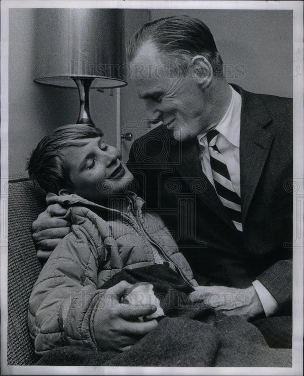 1964 Father Reunited Son Vail Village Ski - Historic Images