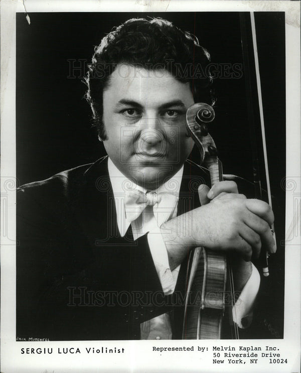 1980 Sergiu Luca violinist musician Glenn - Historic Images