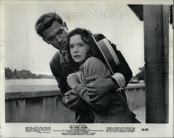 1964 Stephen Boyd The Third Secret Actor - Historic Images