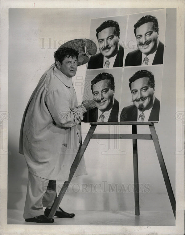 1958 Buddy Hackett Comedian Actor - Historic Images