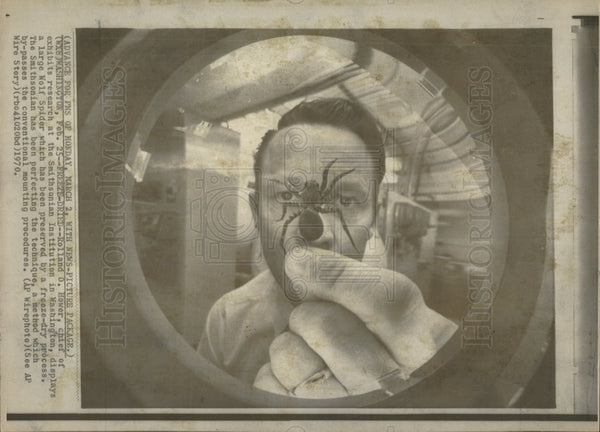 1970 Spider Exhibit Smithsonian Institute - Historic Images