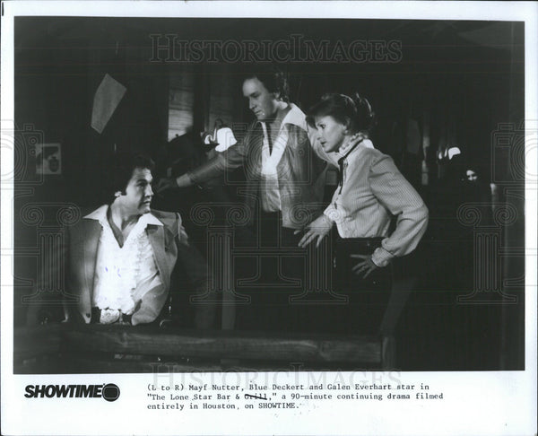 1983 Mayf Nutter Blue Deckert Galen Everhar - Historic Images