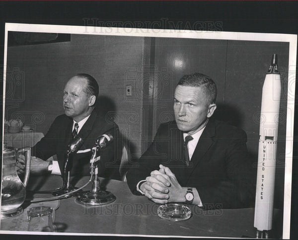 1963 Air Force Maj. Borman Martin company - Historic Images