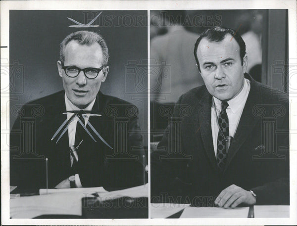 1964 Press Photo Frank McGee Television Journalist - Historic Images
