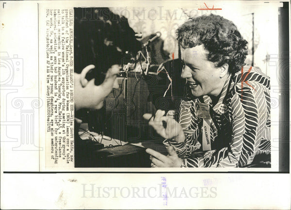 1971 Press Photo Wilma Scott Heide National Women - Historic Images