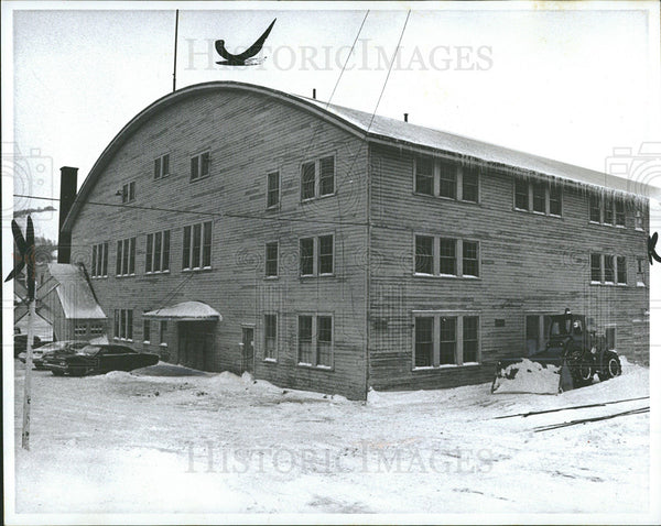 1972 Press Photo Dee Stadium Michigan Tech - Historic Images