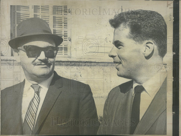 1968 Press Photo Rolando Masferrer Martin Casey - Historic Images