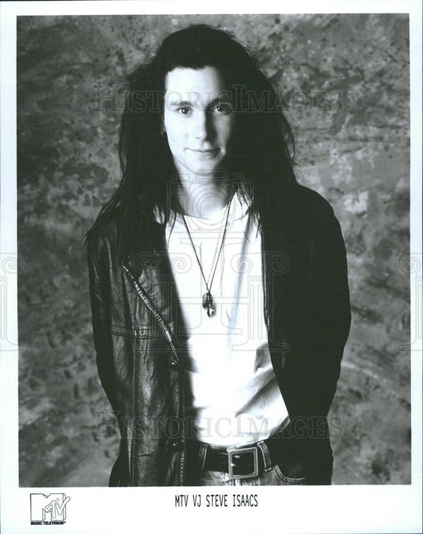 1995 Press Photo MTV VJ Steve Isaacs - Historic Images