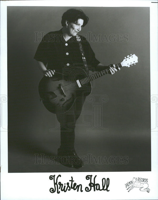 1992 Press Photo Kristen Hall America Folk Rock Country - Historic Images