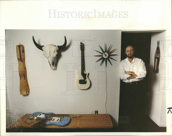 1992 Press Photo Home Of Todd Mac Intosh, Art Director - Historic Images