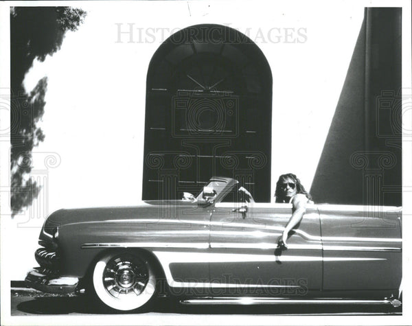 1985 Press Photo David Lee Roth Car - Historic Images