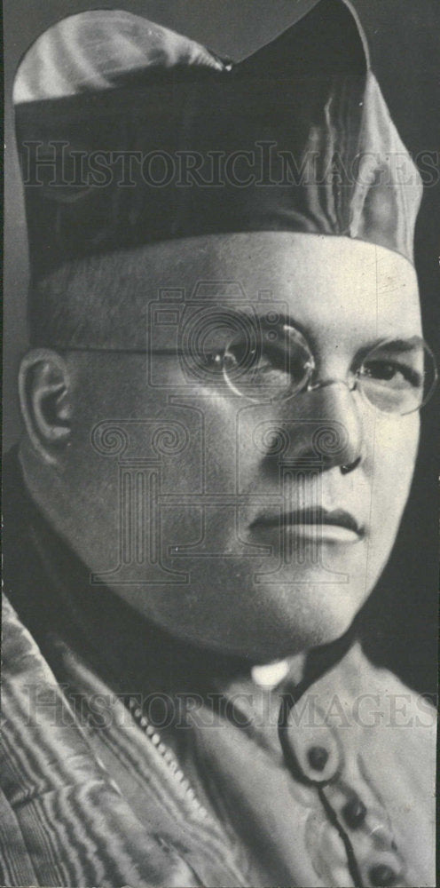 Press Photo Dennis Cardinal Dougherty Philadelphia Snap - Historic Images