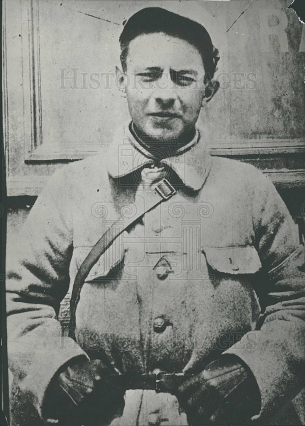 1917 Press Photo paul proctor louella writer king city - Historic Images