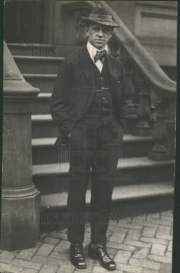 1918 Press Photo George Creel Journalist Politician - Historic Images
