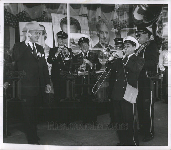 1956 Dan Thornton Directs Band - Historic Images