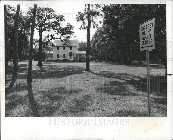 1978 Press Photo Forest Bluff Adult Center Florida - Historic Images