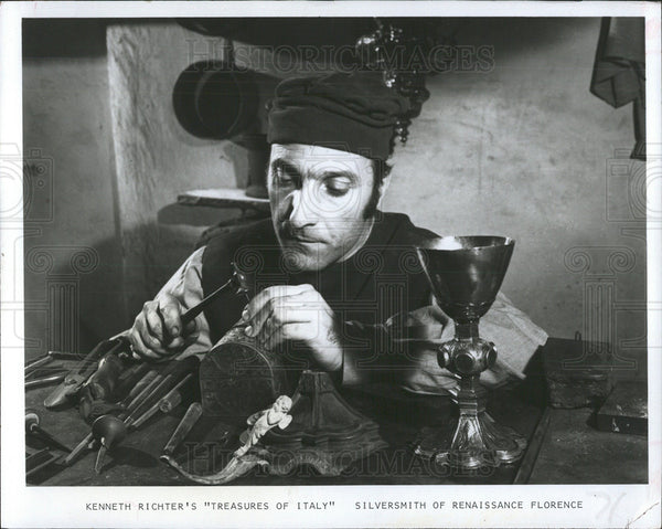 1976 Press Photo Kenneth Richter's Treasures of Italy - Historic Images