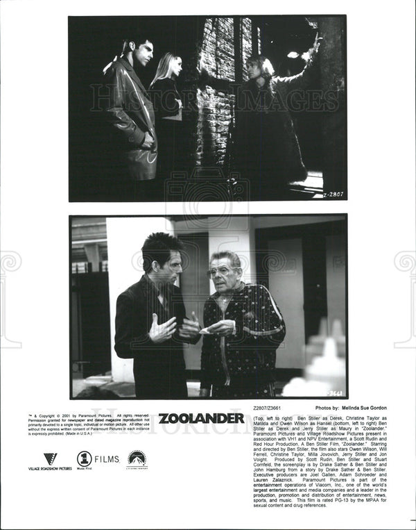 Press Photo Zoolander American satirical comedy Film - Historic Images