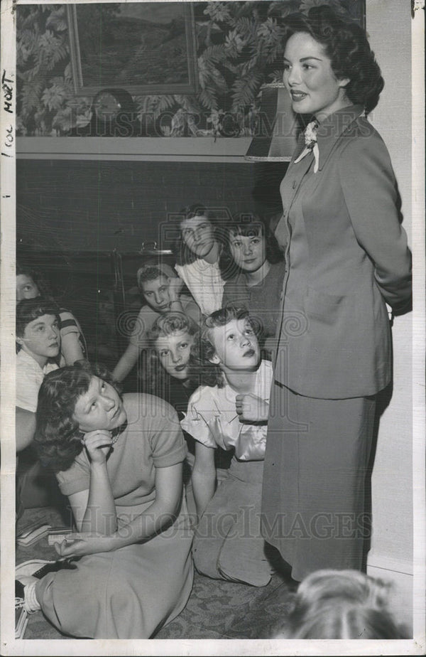 1950 Colleen Townsend South Marion young - Historic Images