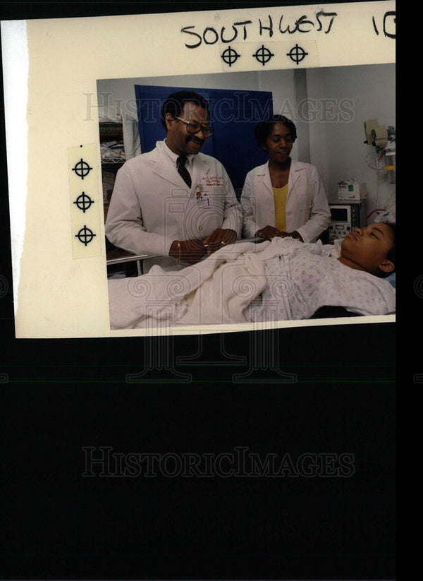 1988 Press Photo James Johnson Nadine Simspon Gettridge - Historic Images