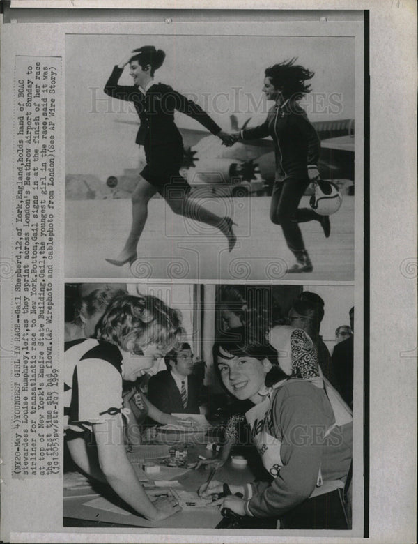 1969 Press Photo Gail Shepherd London's Heathrow Airpor - Historic Images