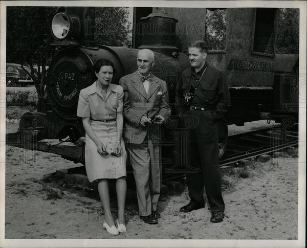 Press Photo Mrs. Robert Rice, Mr. Rice, Patrick Peabody - Historic Images
