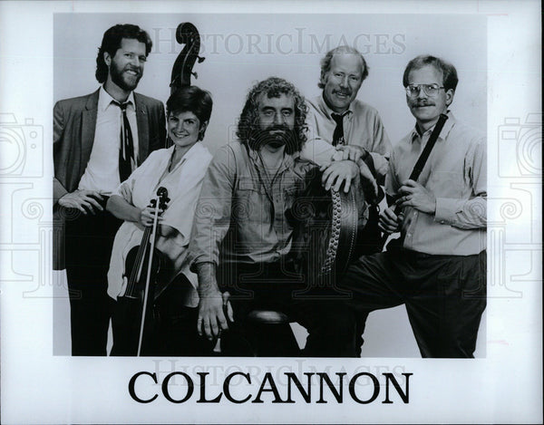 1990 Press Photo Colcannon band Music Rock American - Historic Images