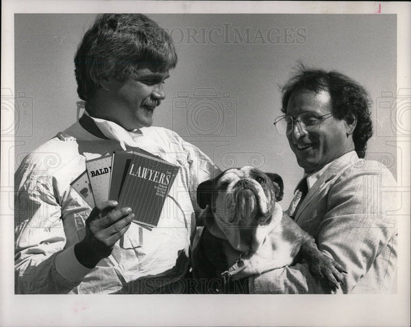 1988 Press Photo Kevin Fitzgerald and Harold Fielden - Historic Images