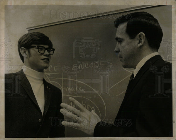 1968 Press Photo Gary D Angelo right Bill Ray a junicat - Historic Images