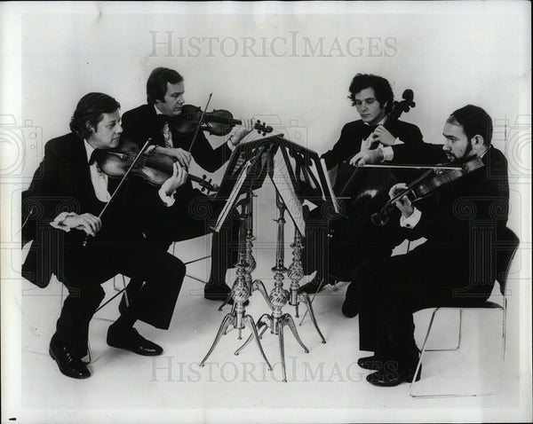 1982 Press Photo Juilliard String Quartet Robert Earl - Historic Images
