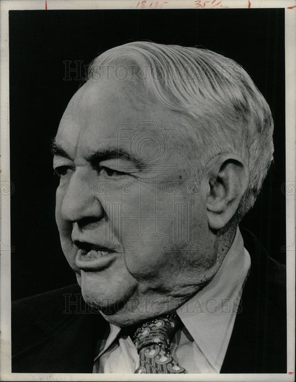 1974 Press Photo Sen Sam Ervin - Historic Images