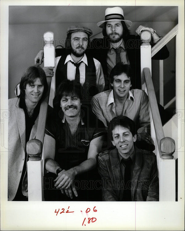 1983 Press Photo Firefall Musical Rock Band - Historic Images