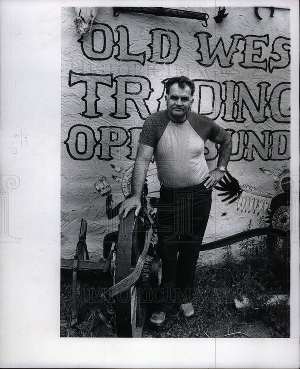 1980 Press Photo AL Hamburg Congressional Candidate - Historic Images