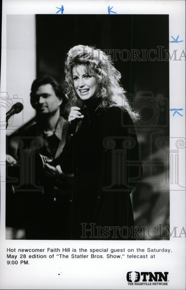 1998 Faith Hill Hot newcomer special guest The Statler Bros Show ...